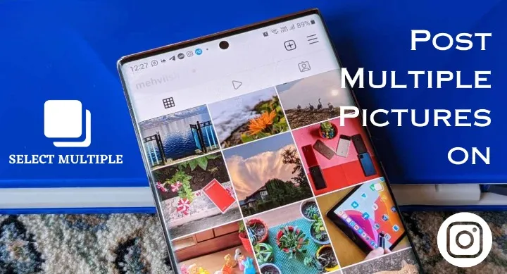 How to Post Multiple Pictures on Instagram
